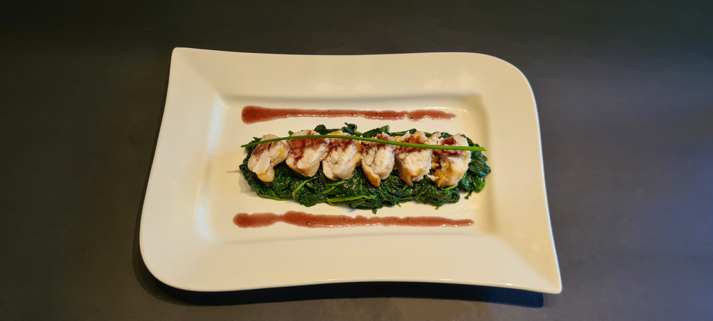Monkfish With Spinach – Everything To Taste