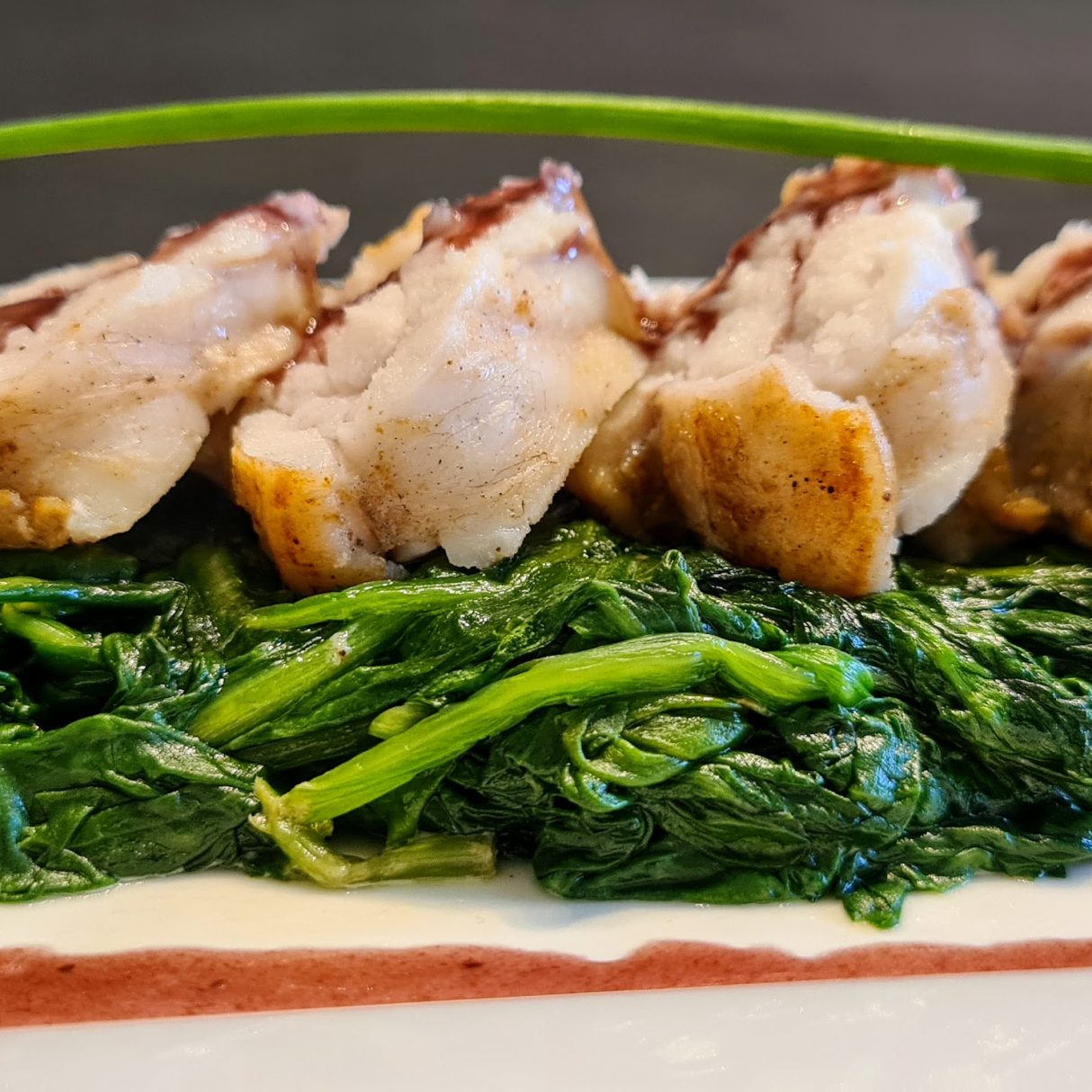 Monkfish With Spinach – Everything To Taste