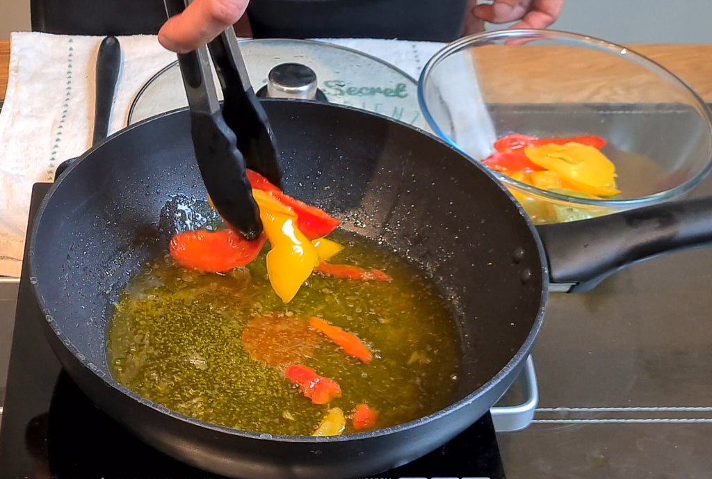 Bell Peppers in Olive Oil – Everything To Taste